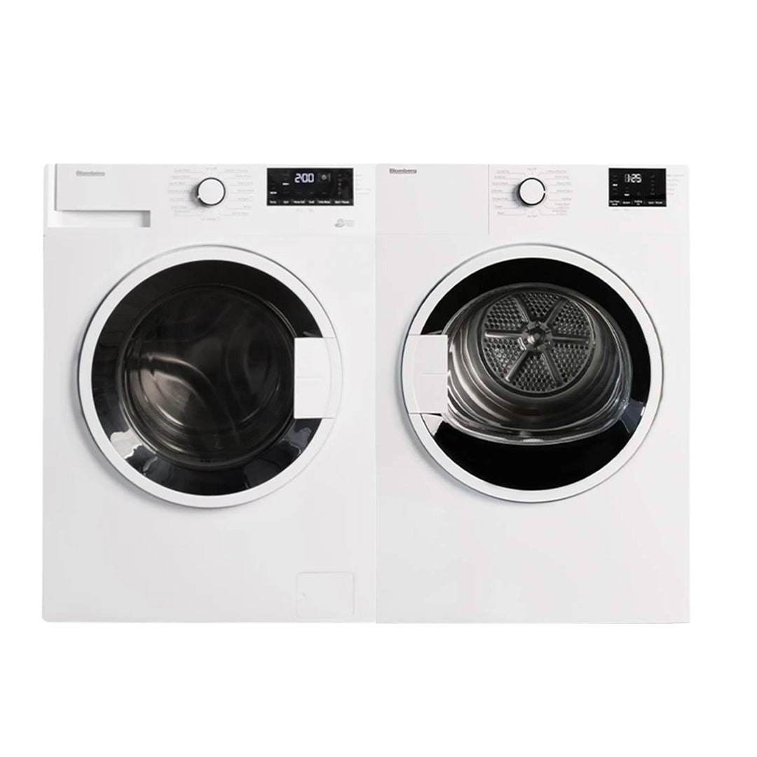 Blomberg Apartment Size Washer and Dryer Set Model No. WM72200W - DV17